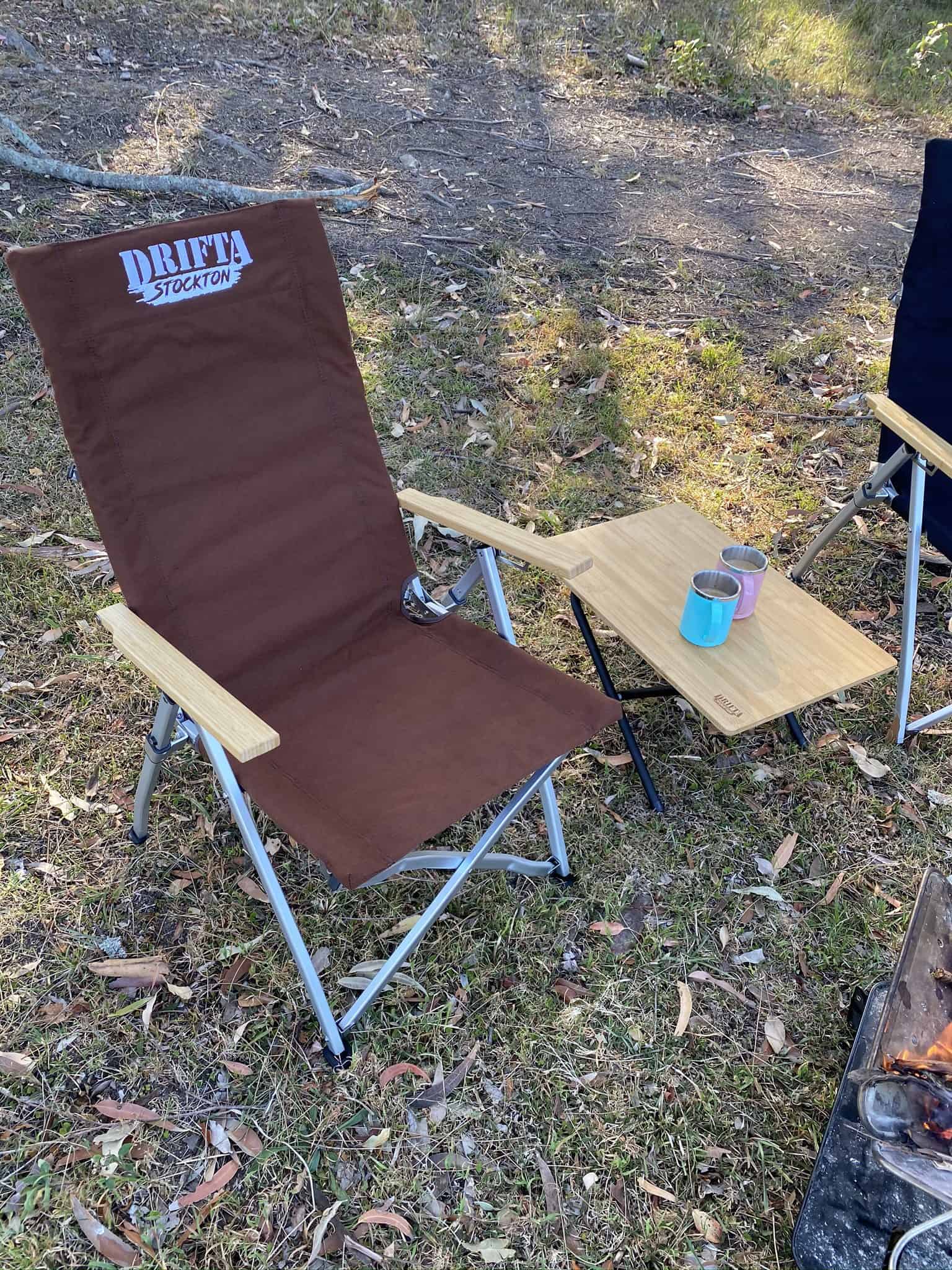 Drifta Stockton Deluxe Reclining Camp Chair - Western 4WD and outdoors