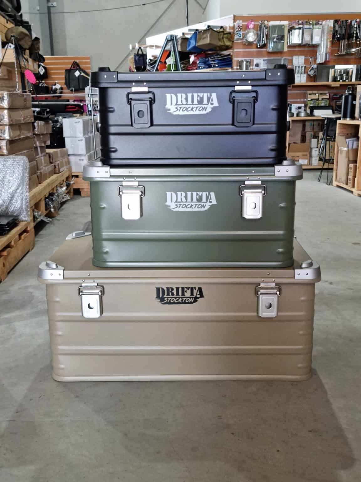 Drifta Stockton Alu Storage Boxes - Western 4WD and outdoors